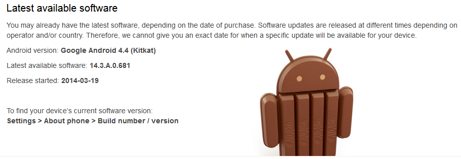 Sony KitKat Update News - Which Devices, When is the Update, What's ...