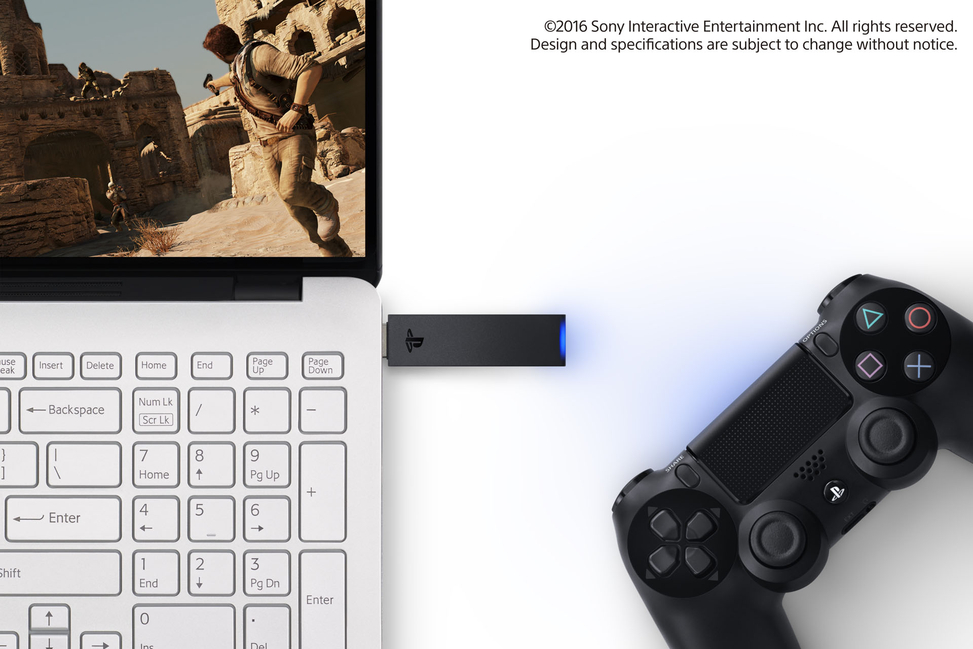 DualShock 4 USB Wireless Adaptor Coming to Mac and PC